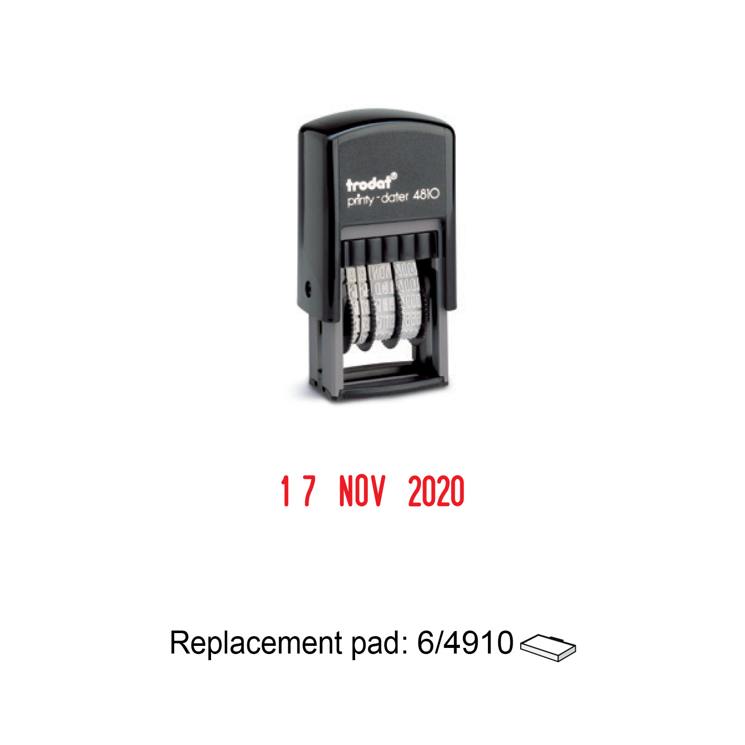 Trodat 4810 Self Inking Stamps|Rubberstamps Online Singapore